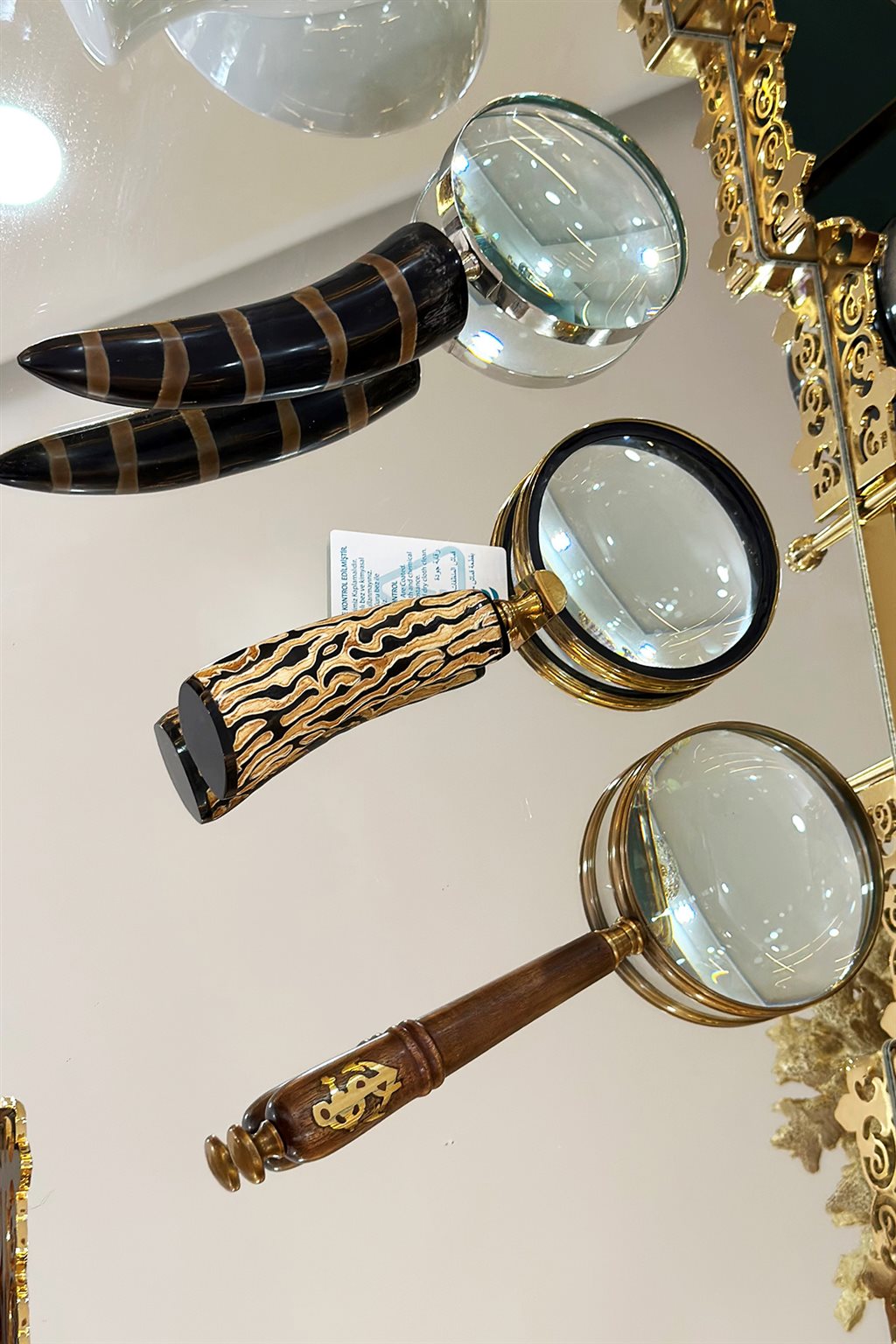 Brass Variegated Magnifier