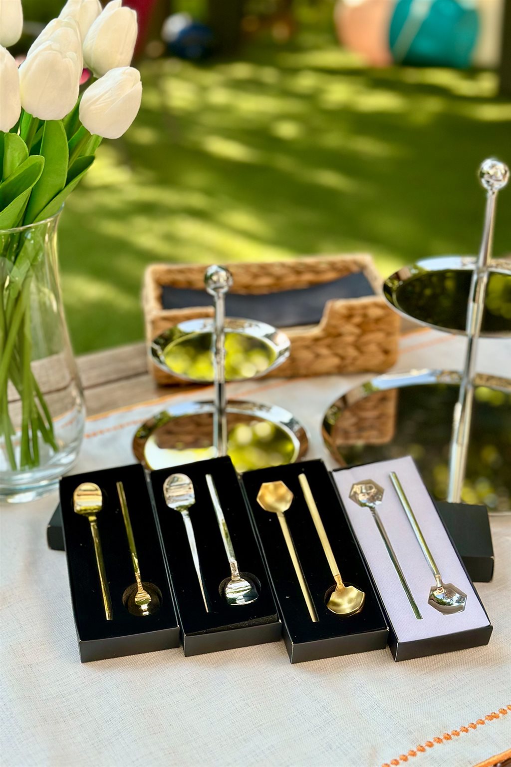 Spade 6-Piece Silver Tea Spoon
